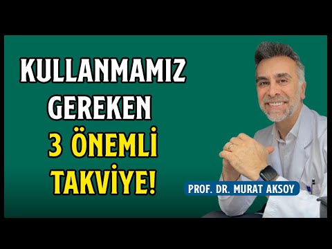 Kullanmamız Gereken Üç Önemli Takviye! | Omega 3 - D Vitamini ve Magnezyum!