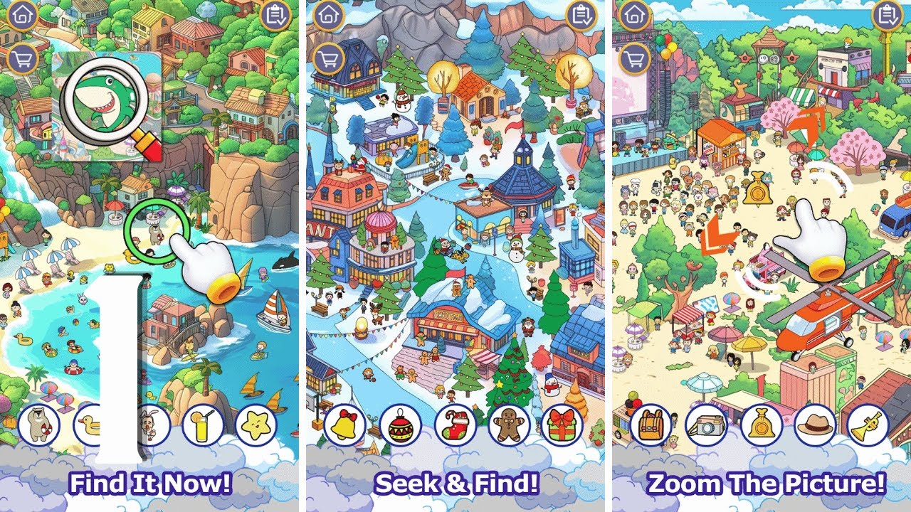 Find Out - Hidden Objects Gameplay Walkthrough Part 1 Level 1 ~ 2 (Android) - YouTube