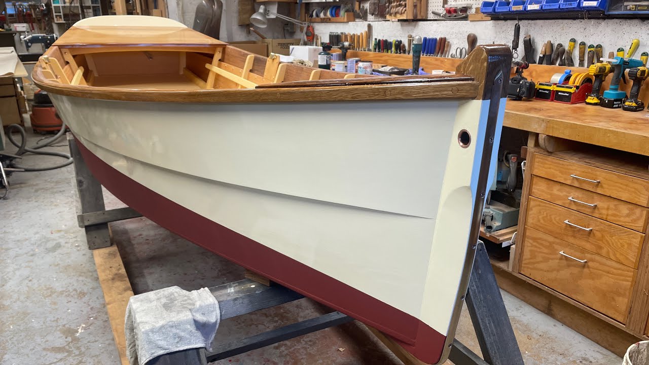 Join Me In The Nomad Boatbuilding Shop As We Talk About Building My Fisgard Skiff! - YouTube