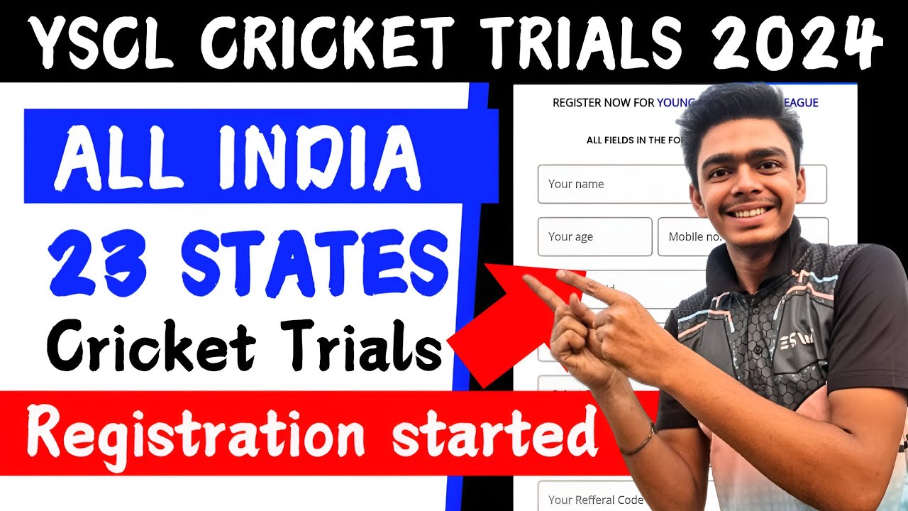 yscl cricket trials 2024 | young stars cricket trials |upcoming cricket ...