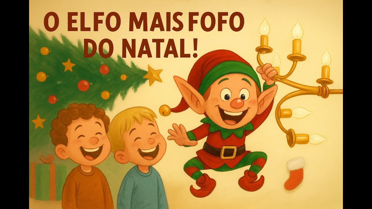 "🧝 FAÍSCA, O ELFO OBSERVADOR | A Magia do Elf on the Shelf | Contos ...