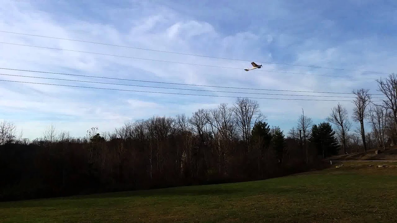 Tom's prototype plane last best flight - YouTube