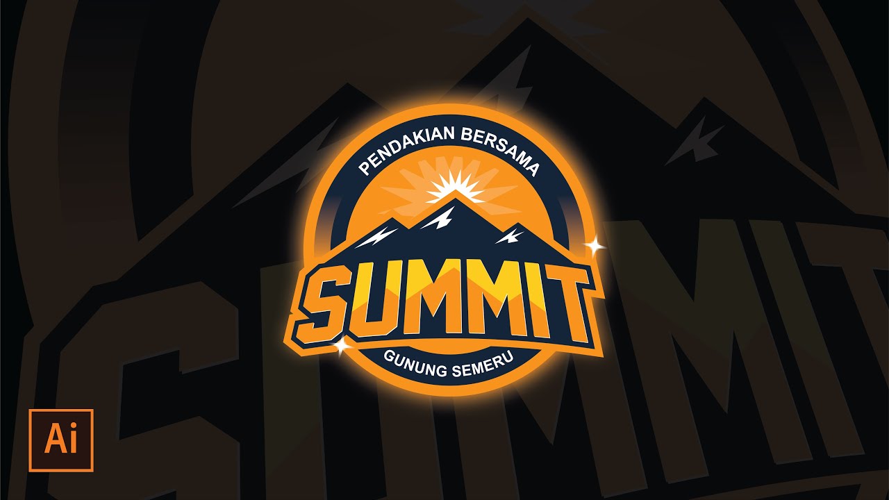 #2 Tutorial Illustrator | Cara Membuat Desain Logo Vector di Adobe ...