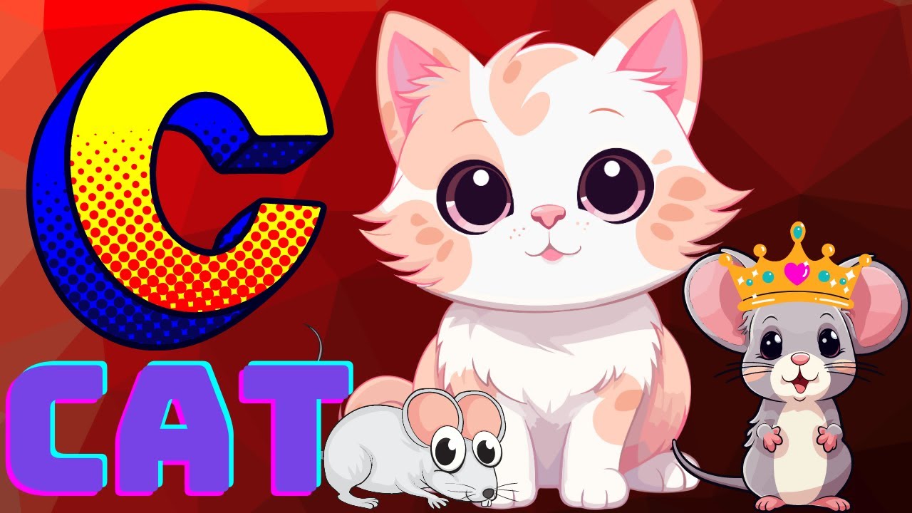 C Is For Cat | ABC song From A to Z I ABC Song For Children | abc song ...