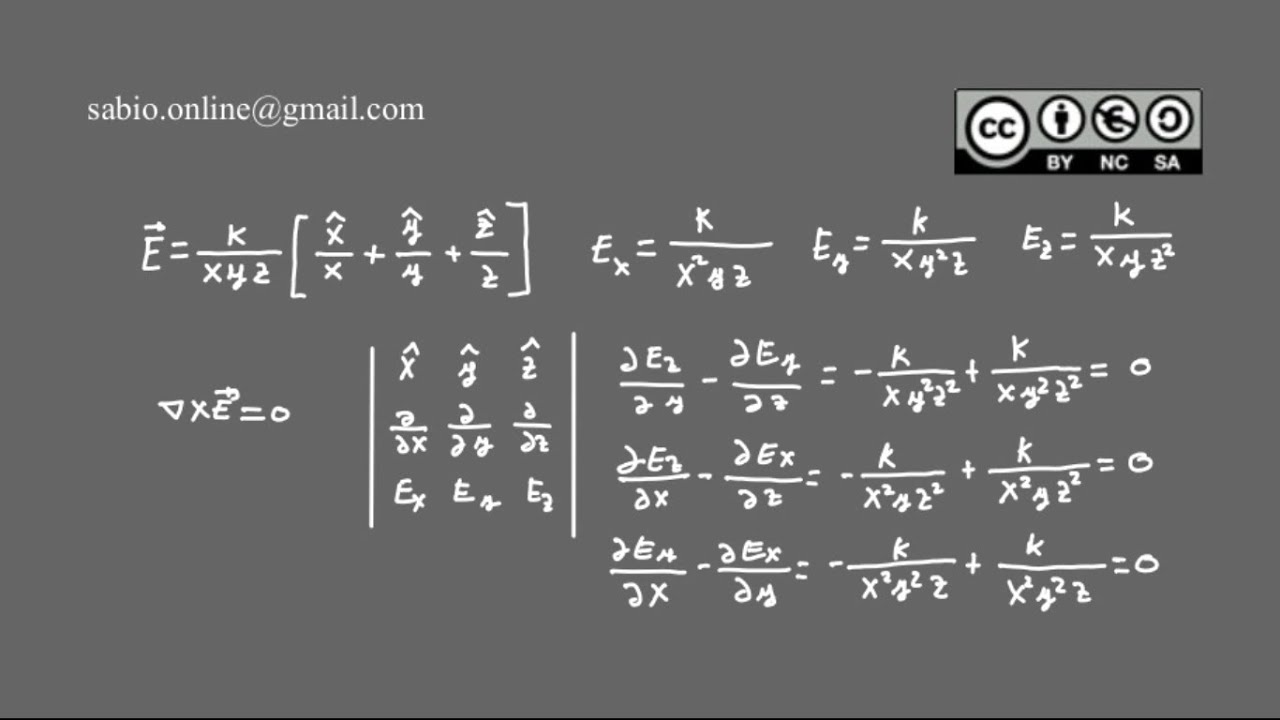 Vector campo eléctrico electrostático - YouTube