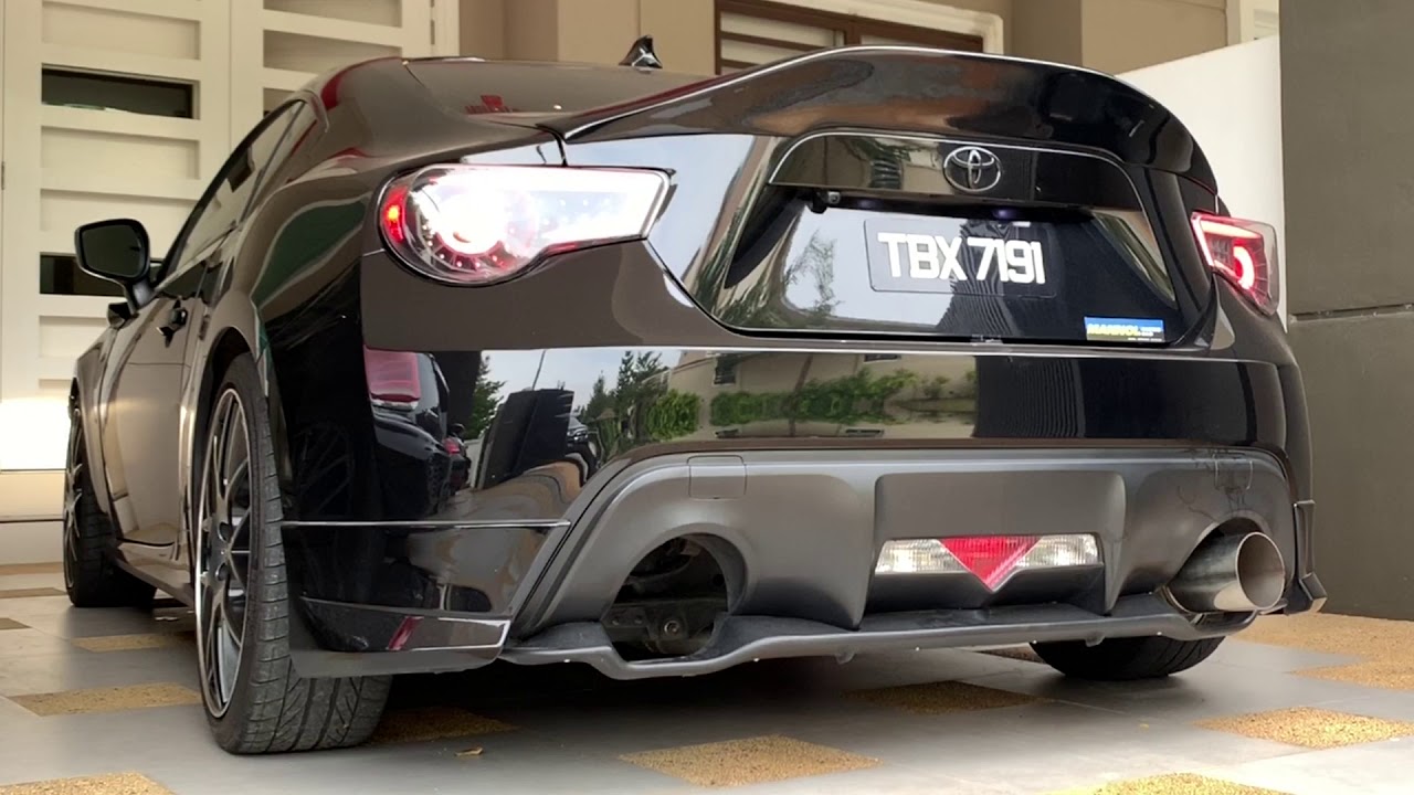 FRS BRZ GT86 Cateless Frontpipe + Catless Midpipe + Brandless Single ...