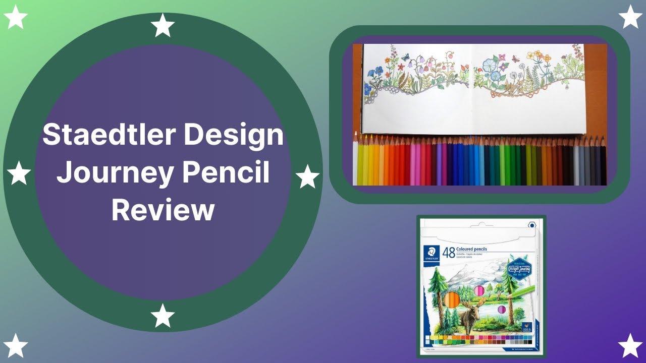 Coloured Pencil Review - Staedtler Design Journey 48 - Miniature ...