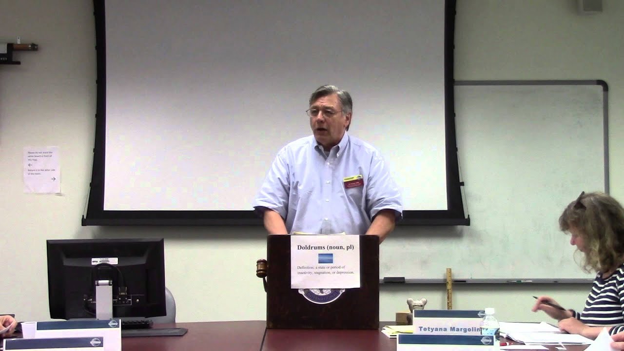 Art Testani Speech Evaluator - YouTube