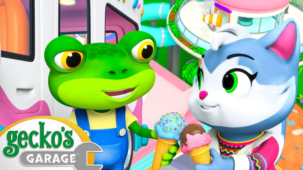 Kat's Rocket Sky Chase | Gecko's Garage | Kids Road Trip! | Kids Songs ...