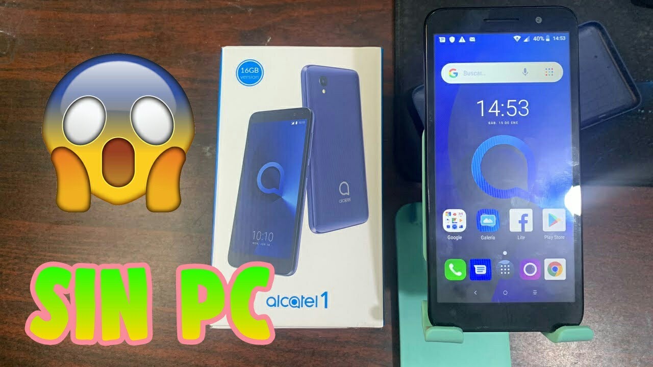 🎁FRP - Eliminar Cuenta Google Alcatel 1 | Model 5033E - YouTube