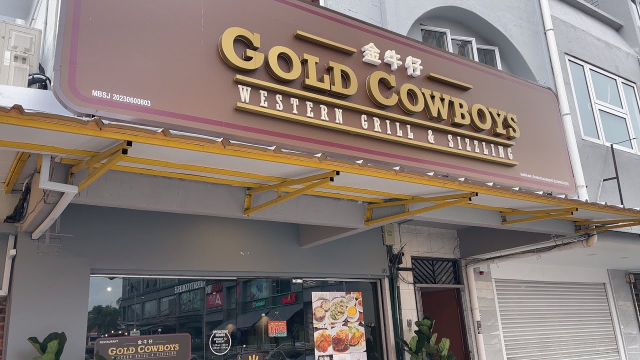 Restaurant Gold Cowboys, Western Grill & Sizzling | SS15 - YouTube