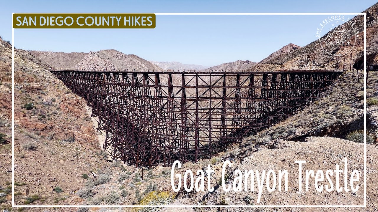 Relive my hike to San Diego’s Iconic Goat Canyon Trestle! - YouTube