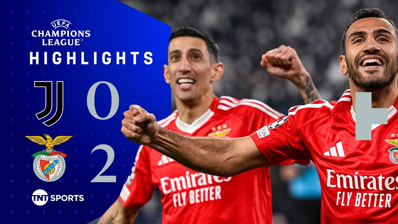Benfica Clinch Play-Off Spot! 👏 | Juventus 0-2 Benfica | UEFA Champions ...