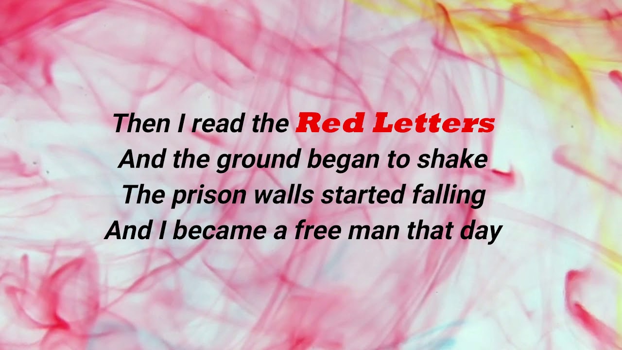 Red Letters.. By Crowder - YouTube