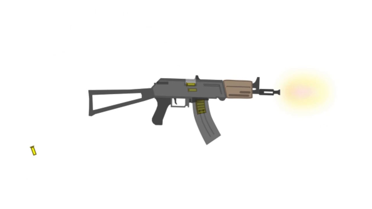 AK-47 - Shooting Animation Test - YouTube