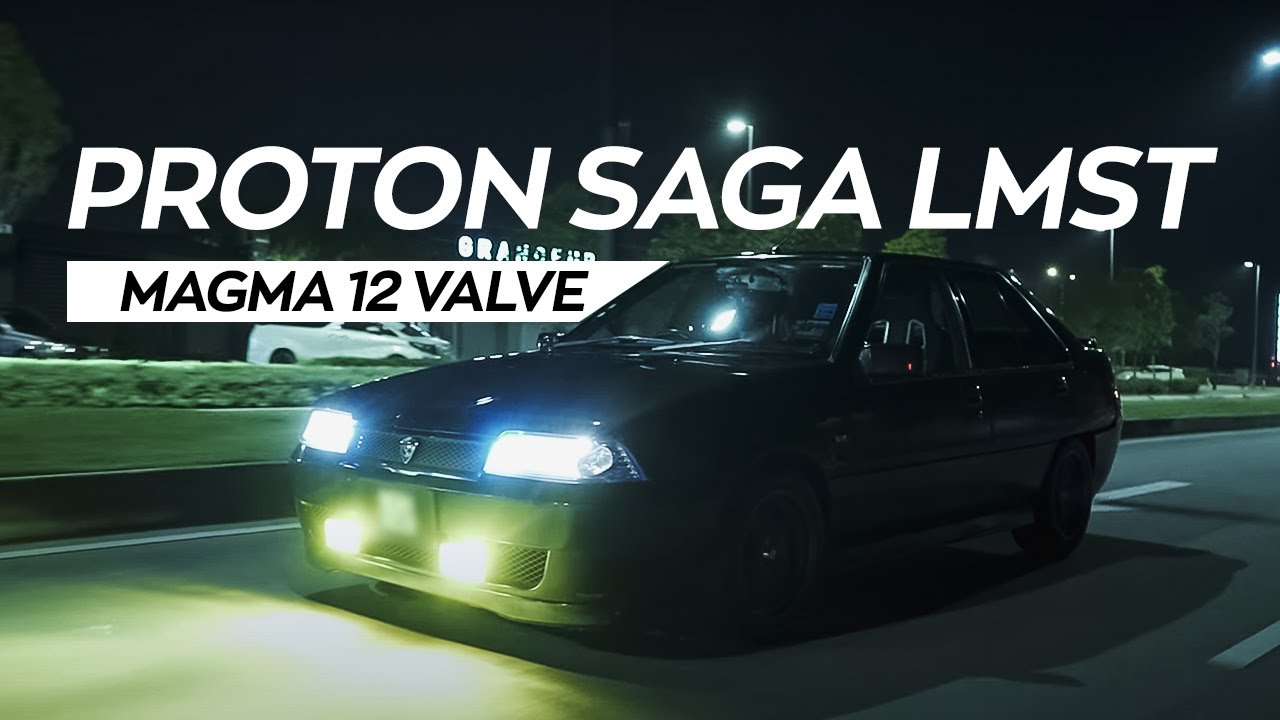 Proton Saga LMST / Magma 12 valve - YouTube