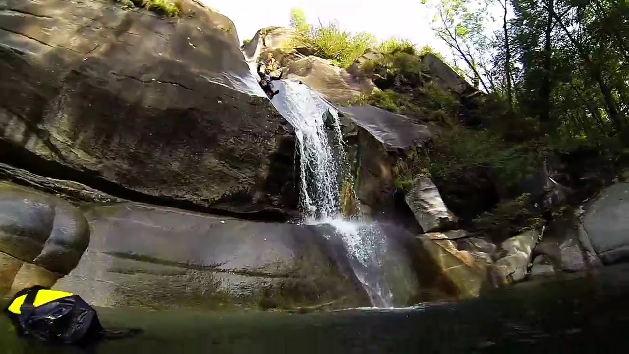 Heli-Canyoning in Ticino - YouTube