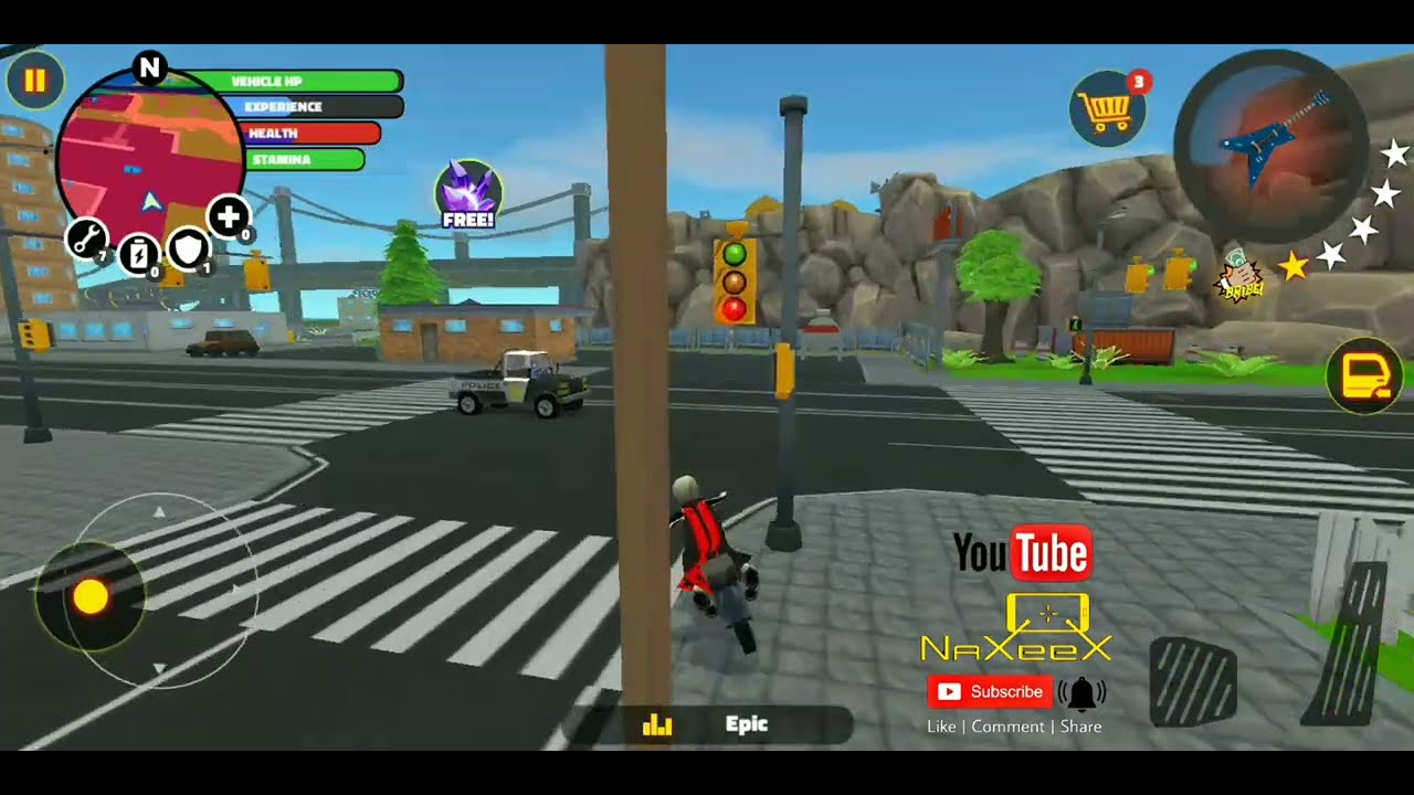 Stickman Legends Theft a Motorcyle Being Chased Bos Gangster /Best Game ...