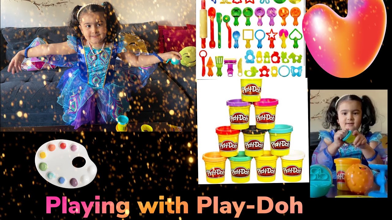 Playing with Play-Doh - YouTube