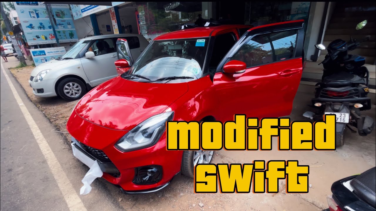 Modified Swift Vxi | modified review | modified wheelz @Adilclassyvlogs ...