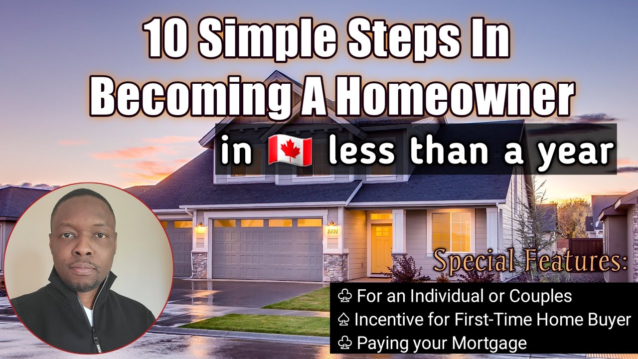 10 Simple Steps In Becoming A Homeowner In Less Than A Year - YouTube