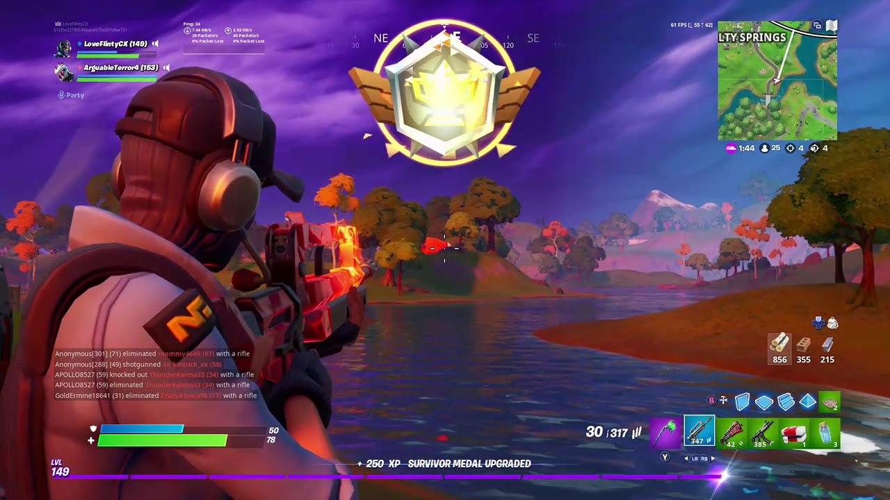 Fortnite Funny Big Fish Glitch - YouTube