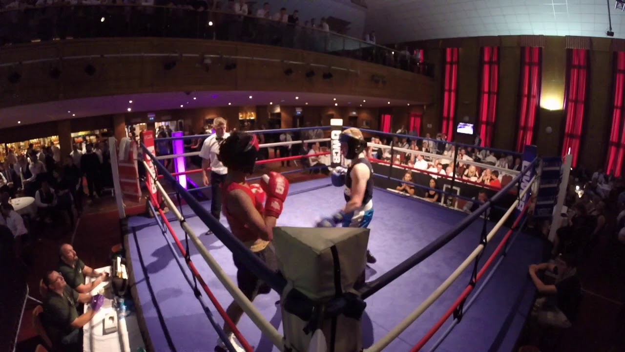 Ultra White Collar Boxing | Newcastle | Anthony Basey VS Callum Wood ...