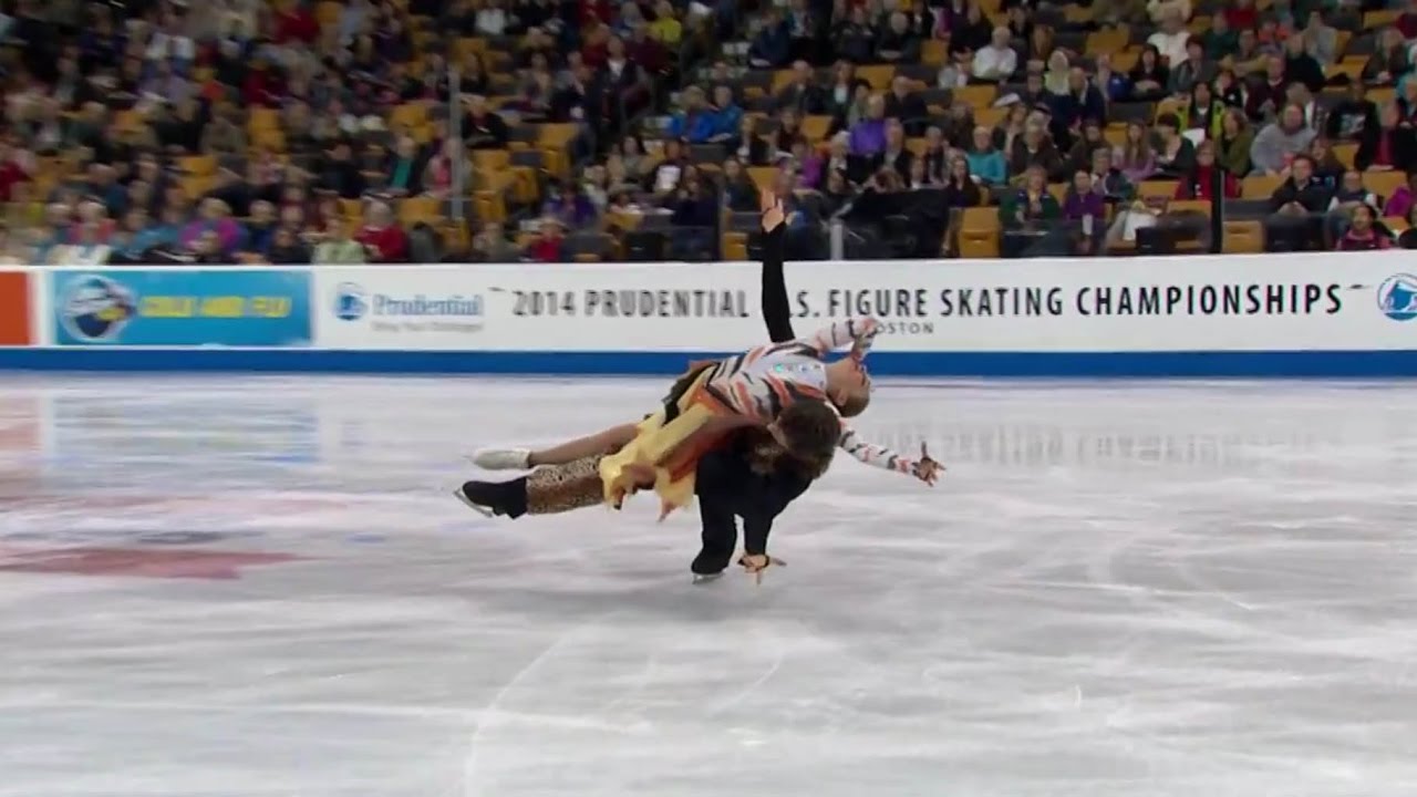 Elicia and Stephen Reynolds Free Dance 2014 U.S. Nationals - YouTube
