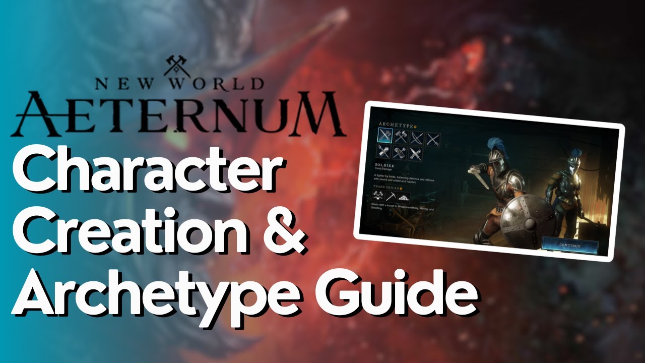 Complete Character Creation Guide for New World - YouTube