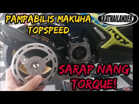 AEROX 155 LIGHTEN FLYWHEEL | PAMPALAKAS - YouTube
