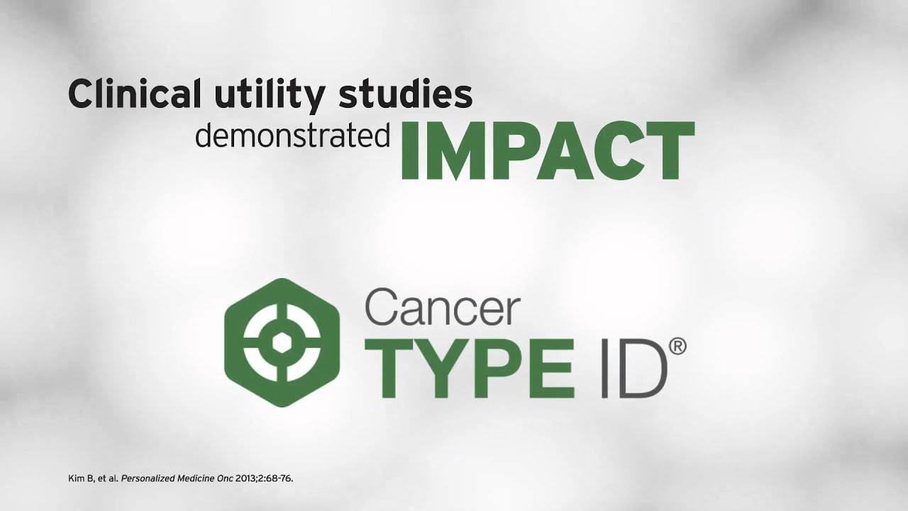 CancerTYPE ID Overview - YouTube