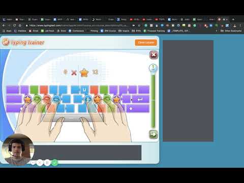 Typing Trainer Online Web Typing Lessons! - YouTube