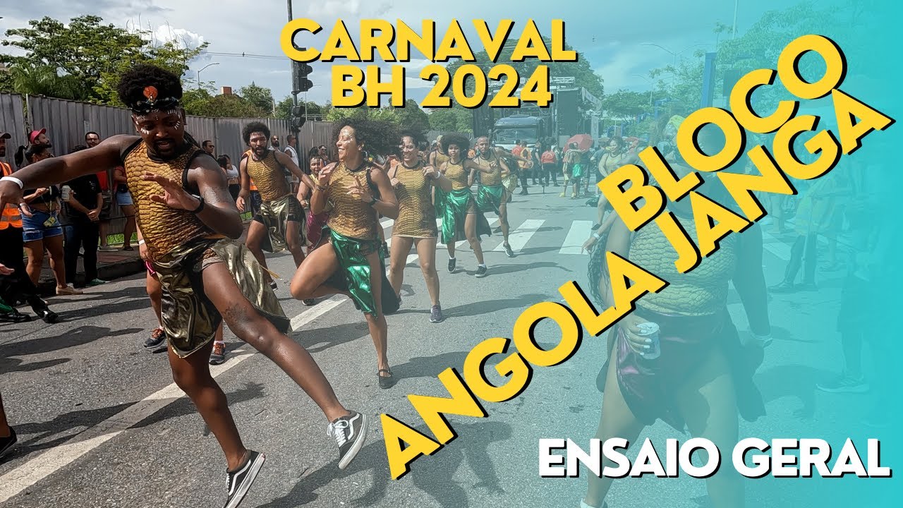 Bloco Angola Janga e Convidados. A Cultura Afro no 2º Dia do Ensaio ...