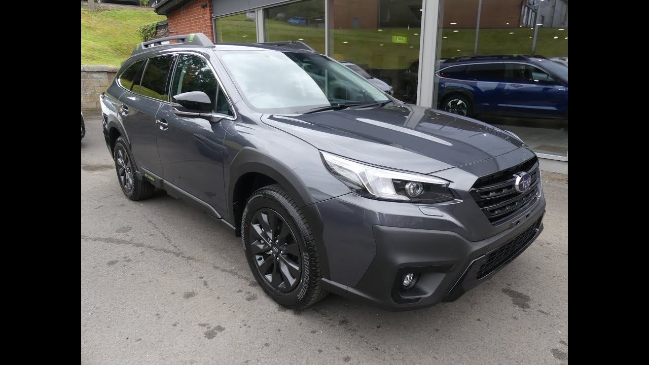 New Subaru Outback Field in Magnetite Grey metallic - YouTube