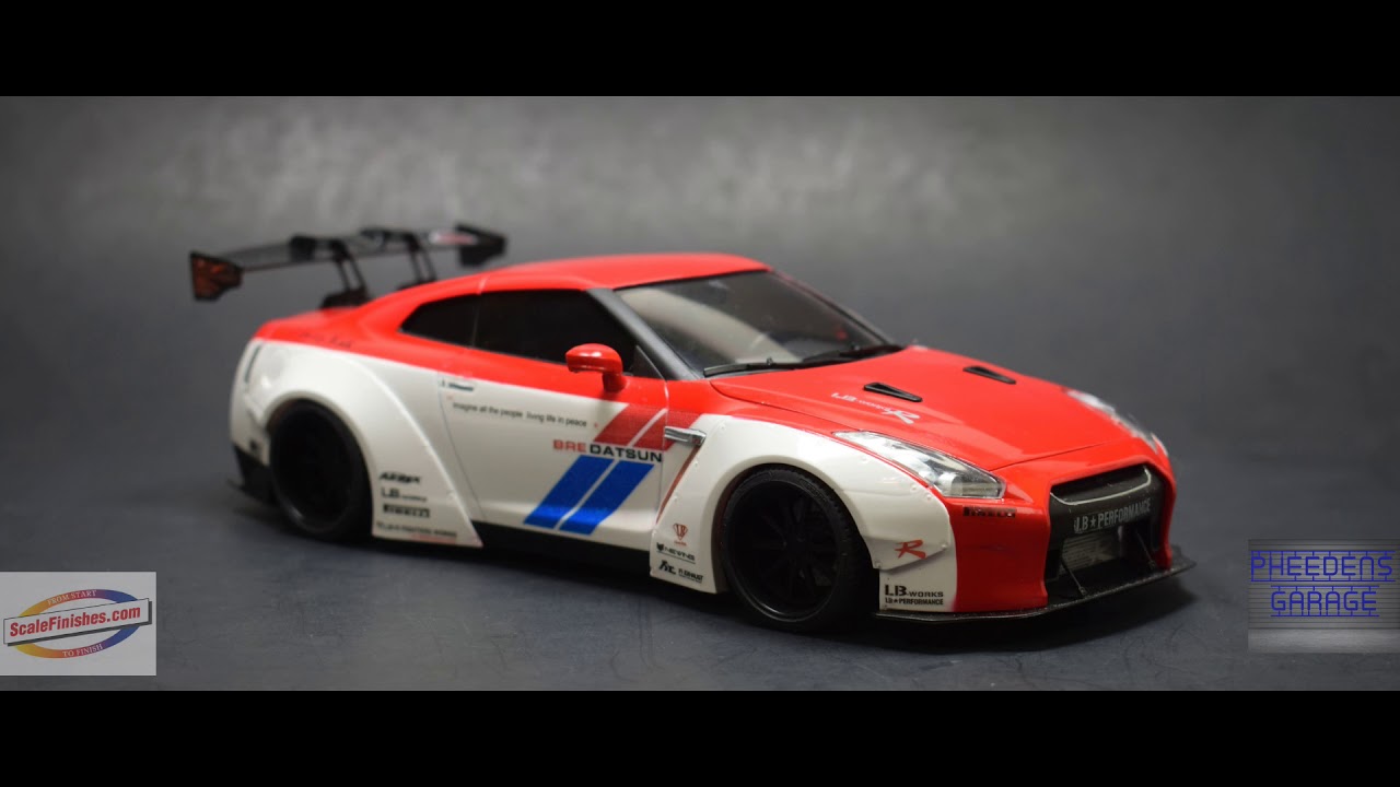 Completed, Liberty Walk V2 R35 GTR BRE Edition - YouTube
