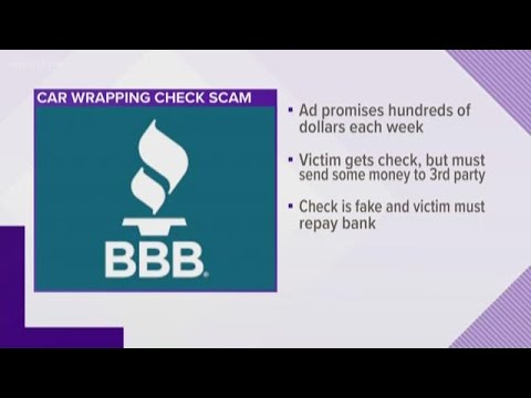BBB warns of car wrapping scam - YouTube