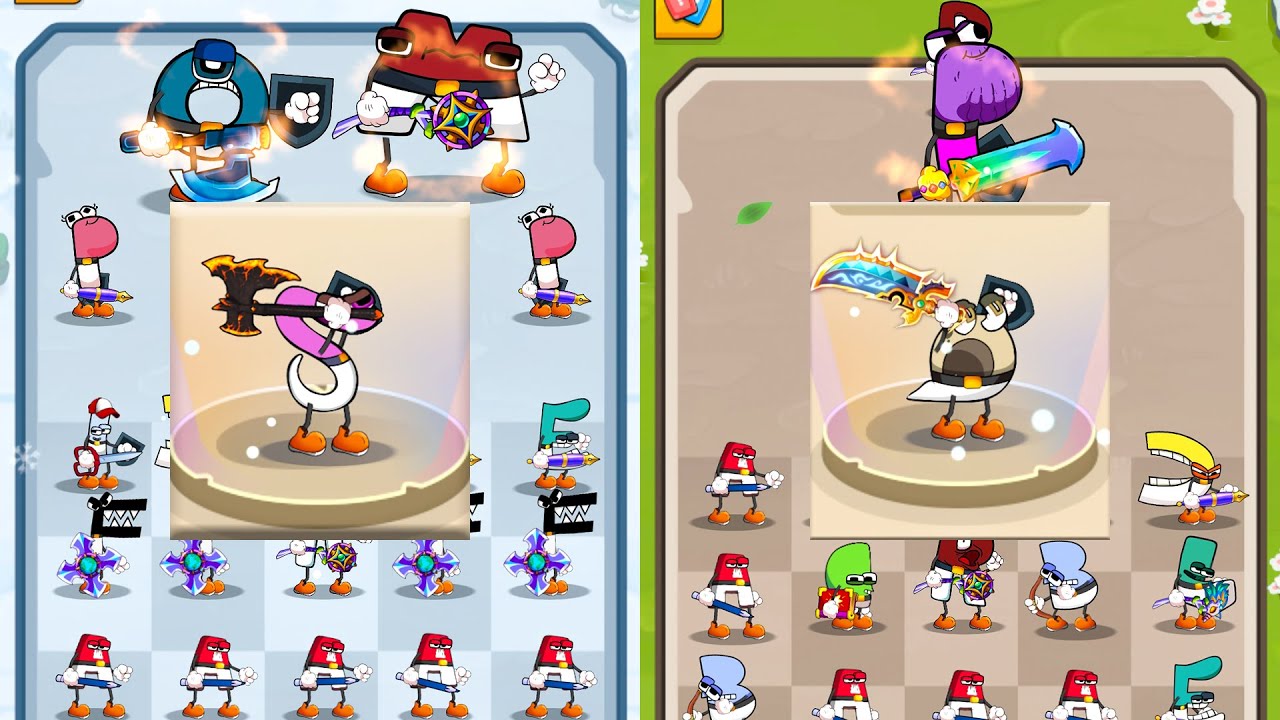 MERGE BATTLE ALPHABET MONSTER - Battles PlayGame - iOS, Android Part 2 ...