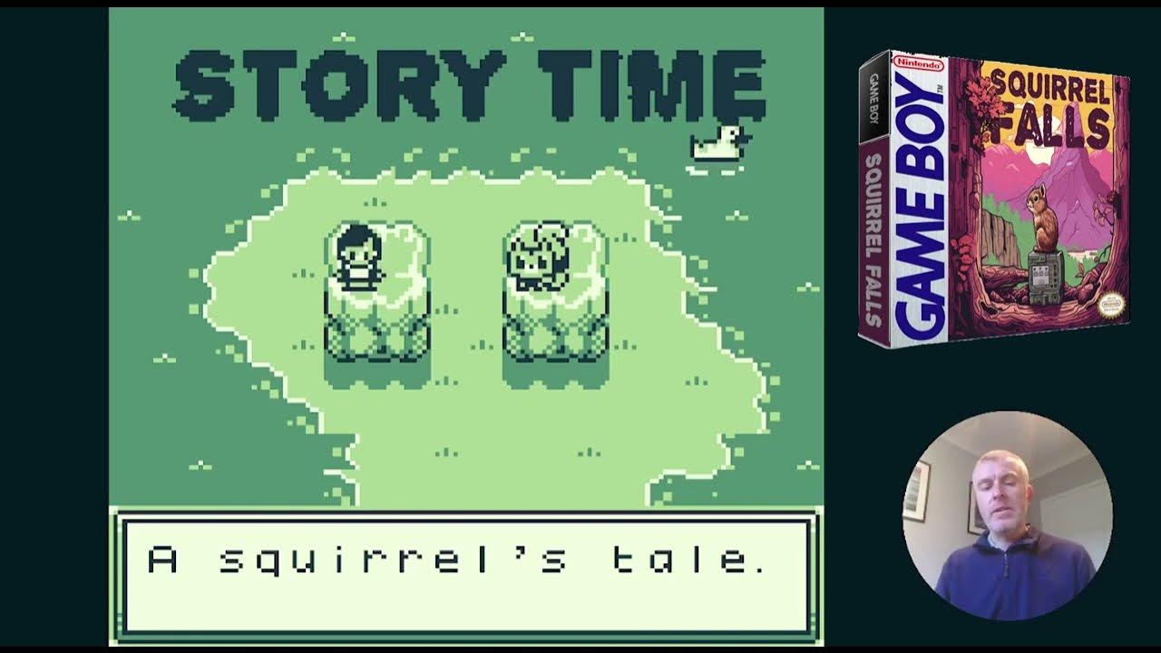 GB Studio Squirrel Falls Devlog Part 2: Backstory Mini-Games - YouTube