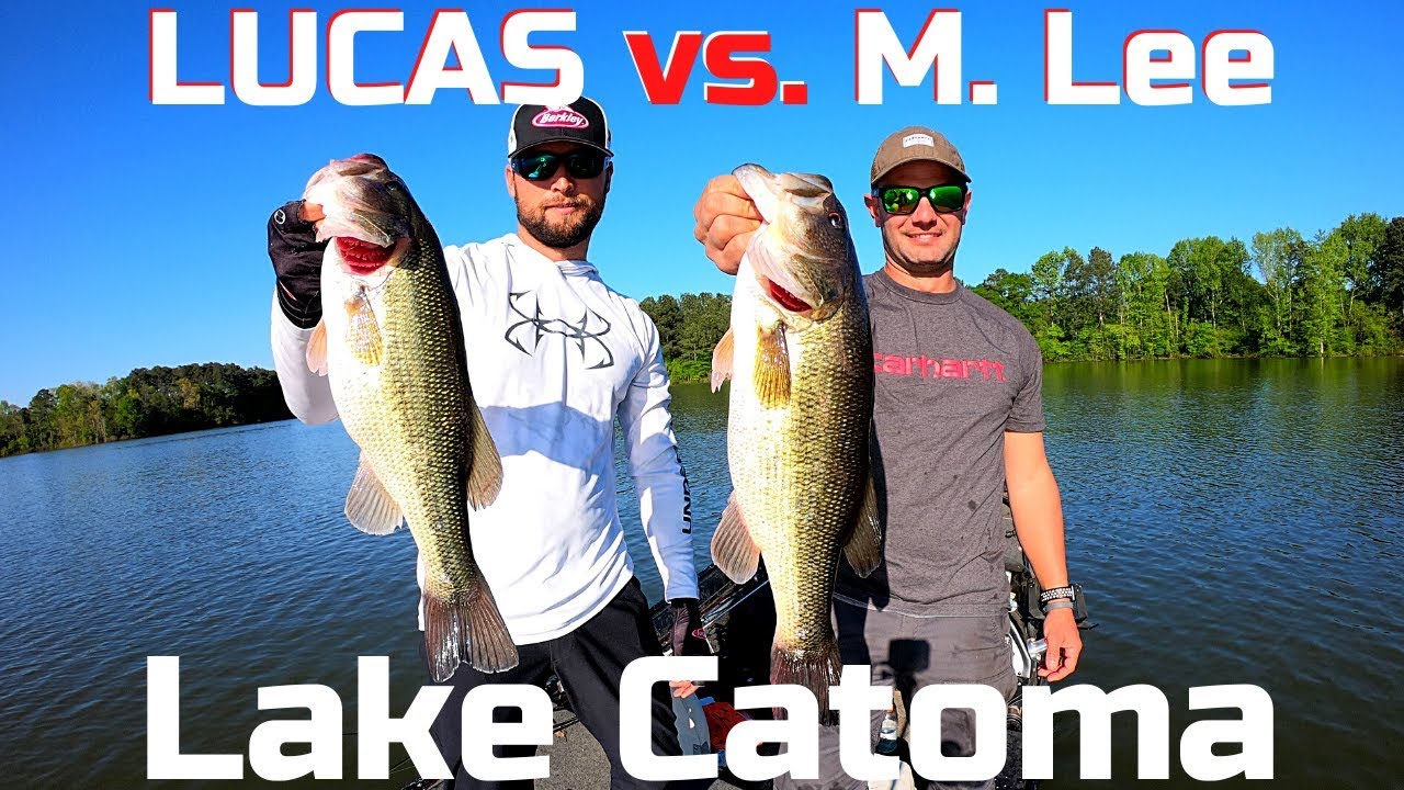 Lucas vs M. Lee - Lake Catoma (CHALLENGE - Part 1) - YouTube