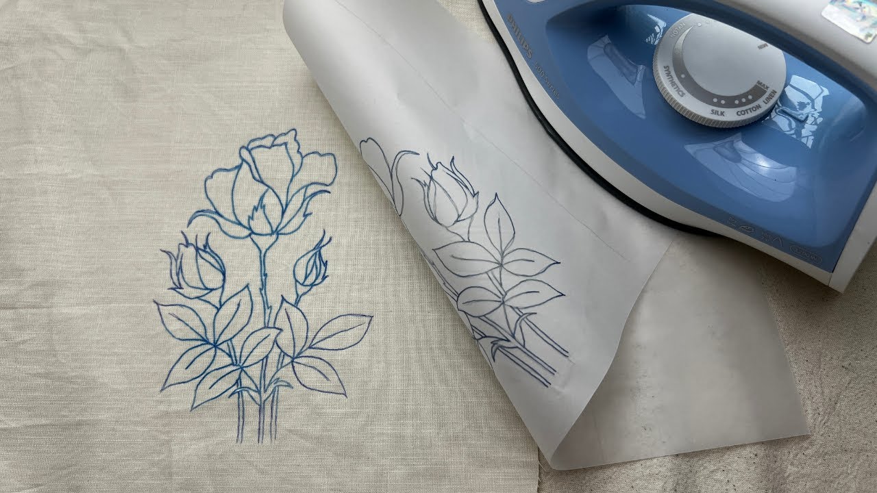 The Secret to the Easiest Embroidery Pattern Transfer You've Never ...