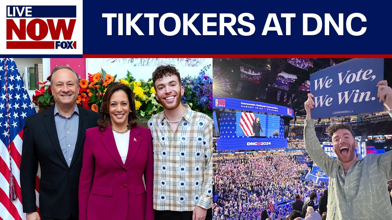 Tiktok influencers take over Democratic National Convention | LiveNOW ...