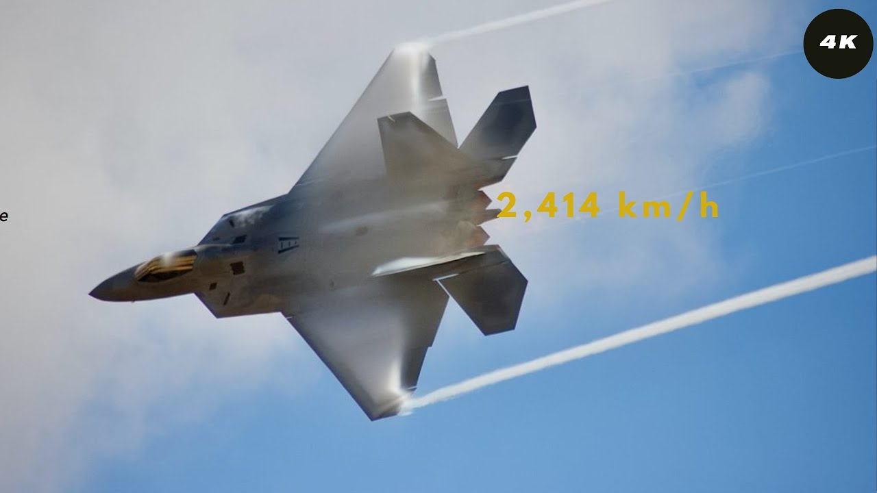 The F-22 Raptor Top Speed | 2,414 km/h - YouTube