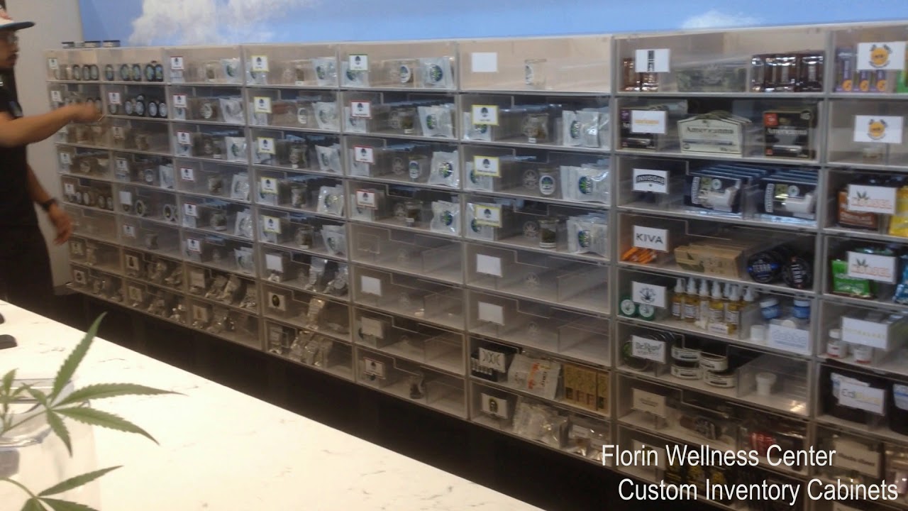 Florin Wellness Center Custom Inventory Cabinets* Retail Cabinet ...