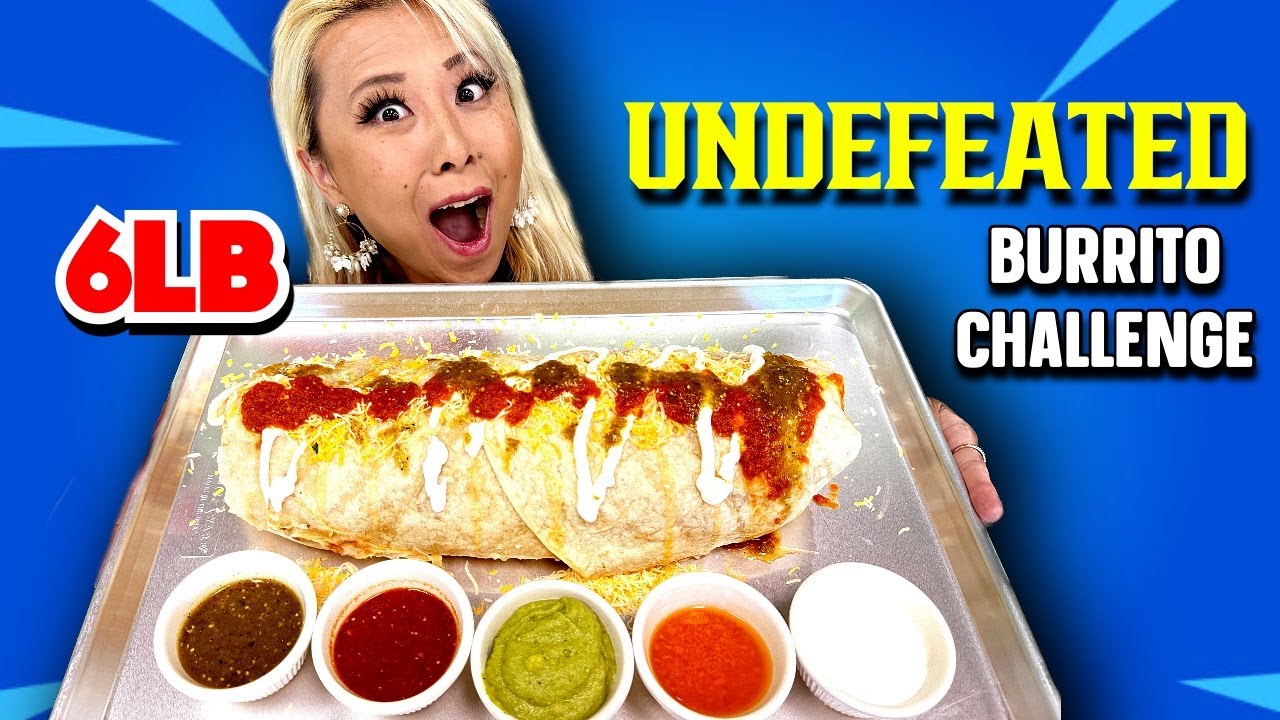UNDEFEATED 6LB BURRITO CHALLENGE at Dona Rosario in Hesperia, CA!! # ...