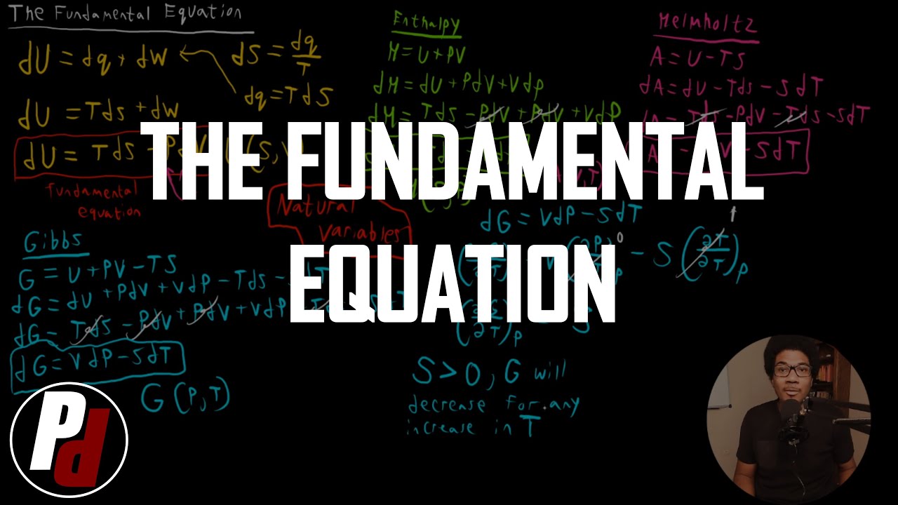 The Fundamental Equation | Physical Chemistry I | 050 - YouTube