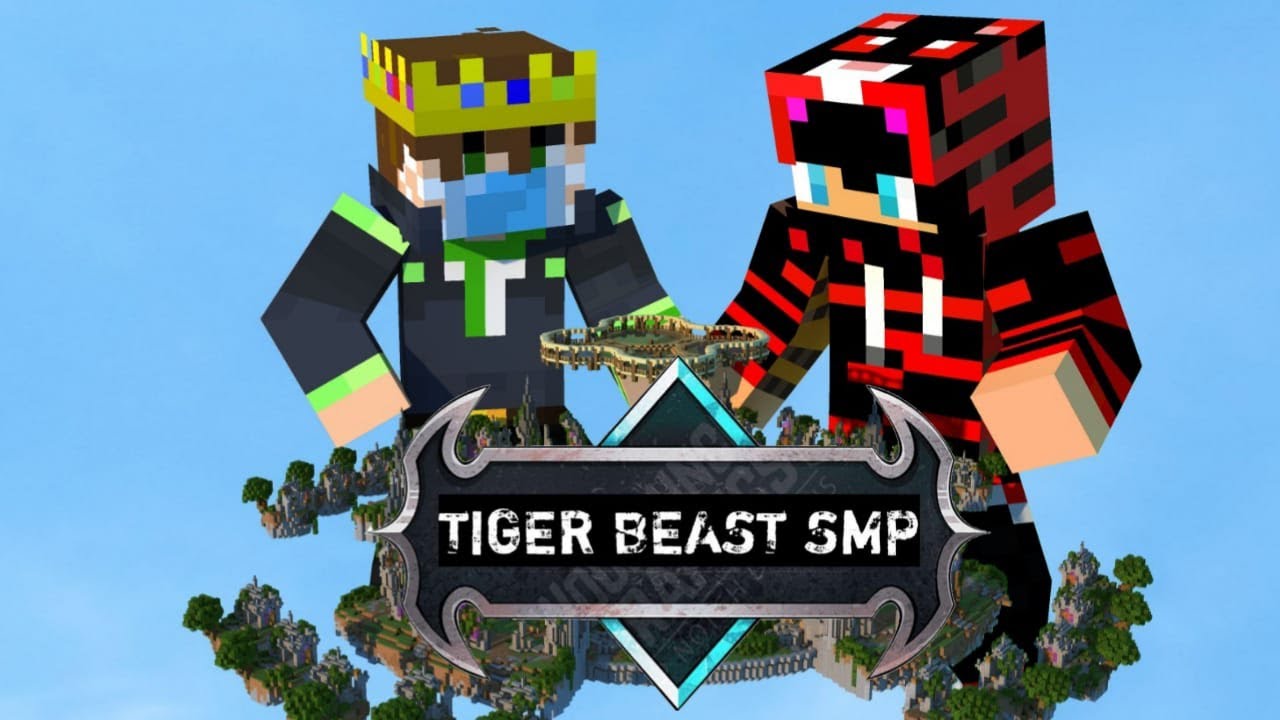 TIGER BEAST SMP #Day1 #tigerracergaming - YouTube