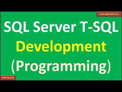 SQL Server TSQL Training - YouTube