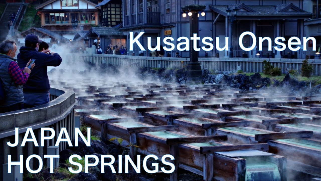【KUSATSU ONSEN, JAPAN】famous Hot spring in japan Japan travel Walk in ...