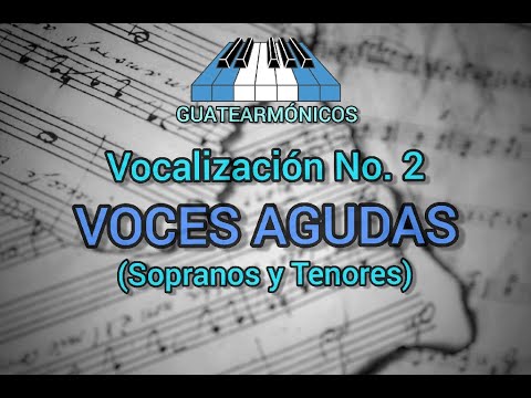 Vocalización No. 2 Voces Agudas - YouTube