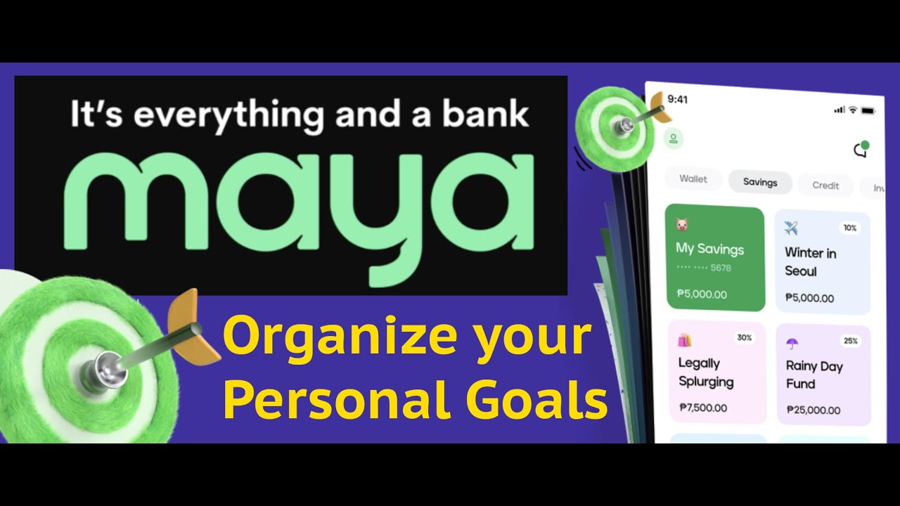 NEW - Lets Get Personal with Maya Bank's Personal Goals - Now Available ...